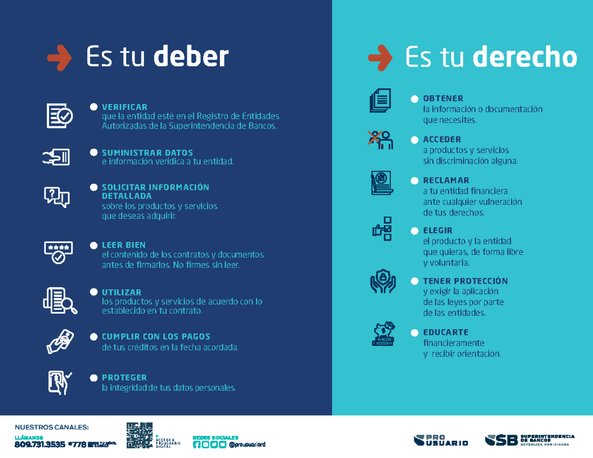Derechos y deberes CI-01 - Es tu derecho OBTENER la información o ...