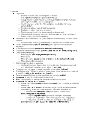 Exam Three Review Sheet - EXAM THREE REVIEW Nine I. Types of private ...