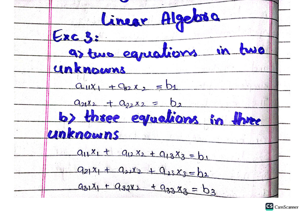 Elementary Linear Algebra Book Exercise 1 - Studocu