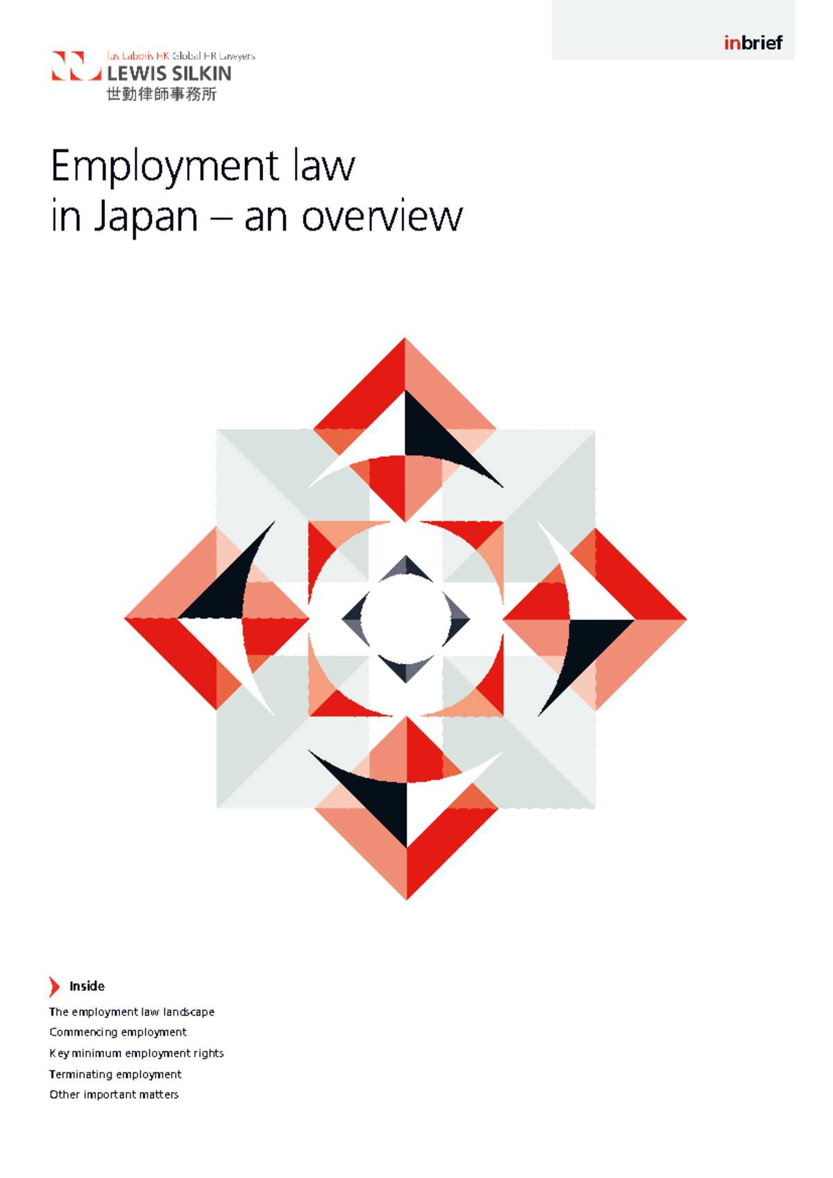 Employment law in Japan - an overview - Employment law in Japan – an ...