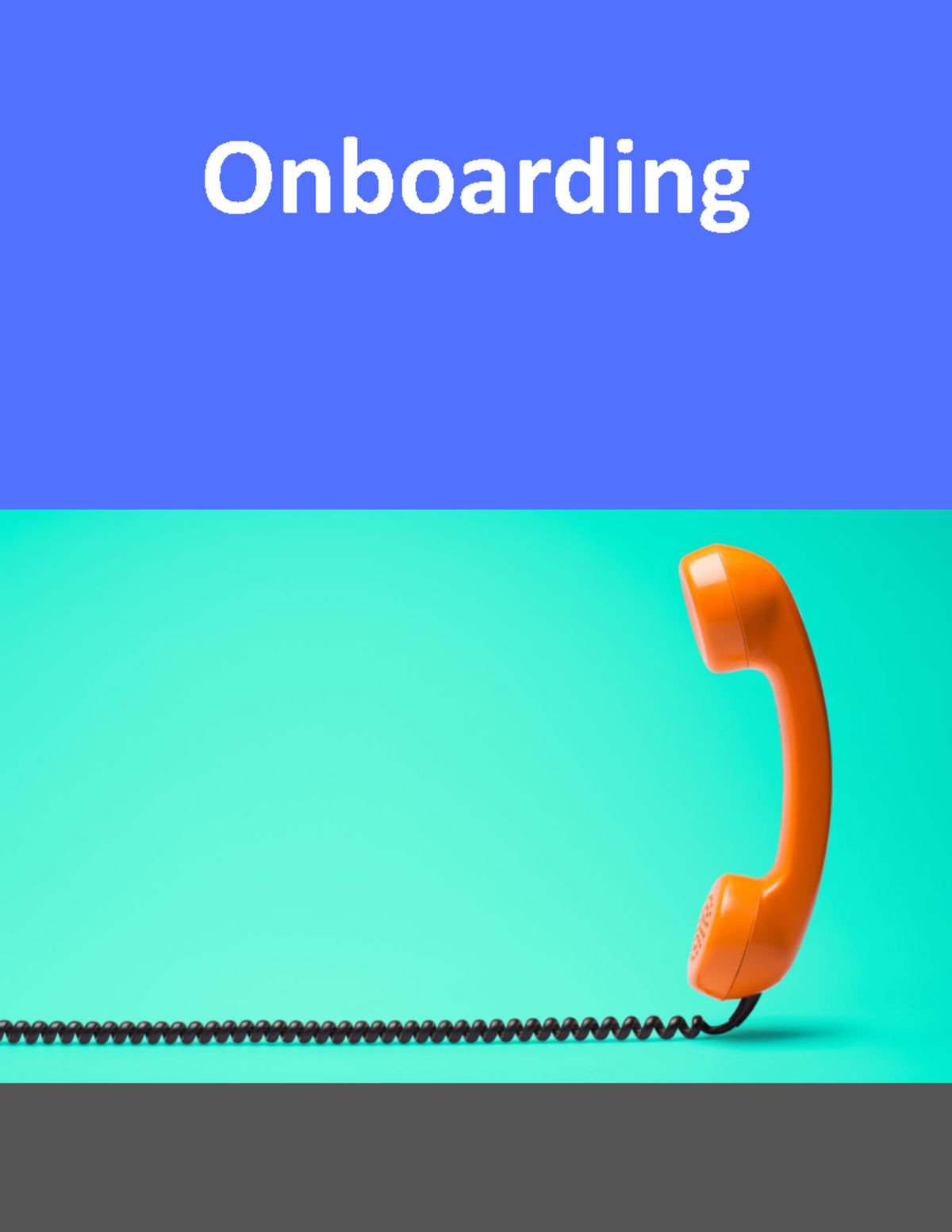 New-script - Script for Cold Calling - Onboarding Find a quiet area or ...