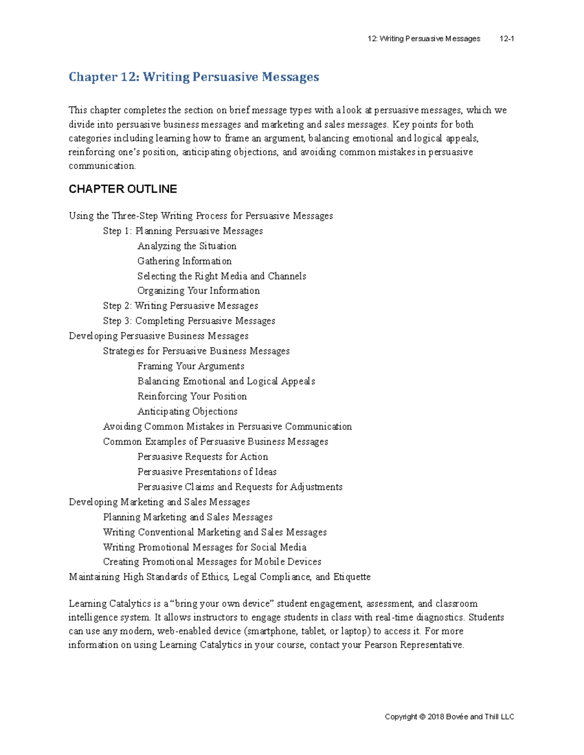 013458130 X CH12 IM - Lecture note Business communication - Chapter 12 ...