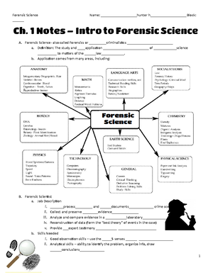 Unit 8 Forensic Blood Note Taker - Unit 8 - Forensic Blood Note Taker ...