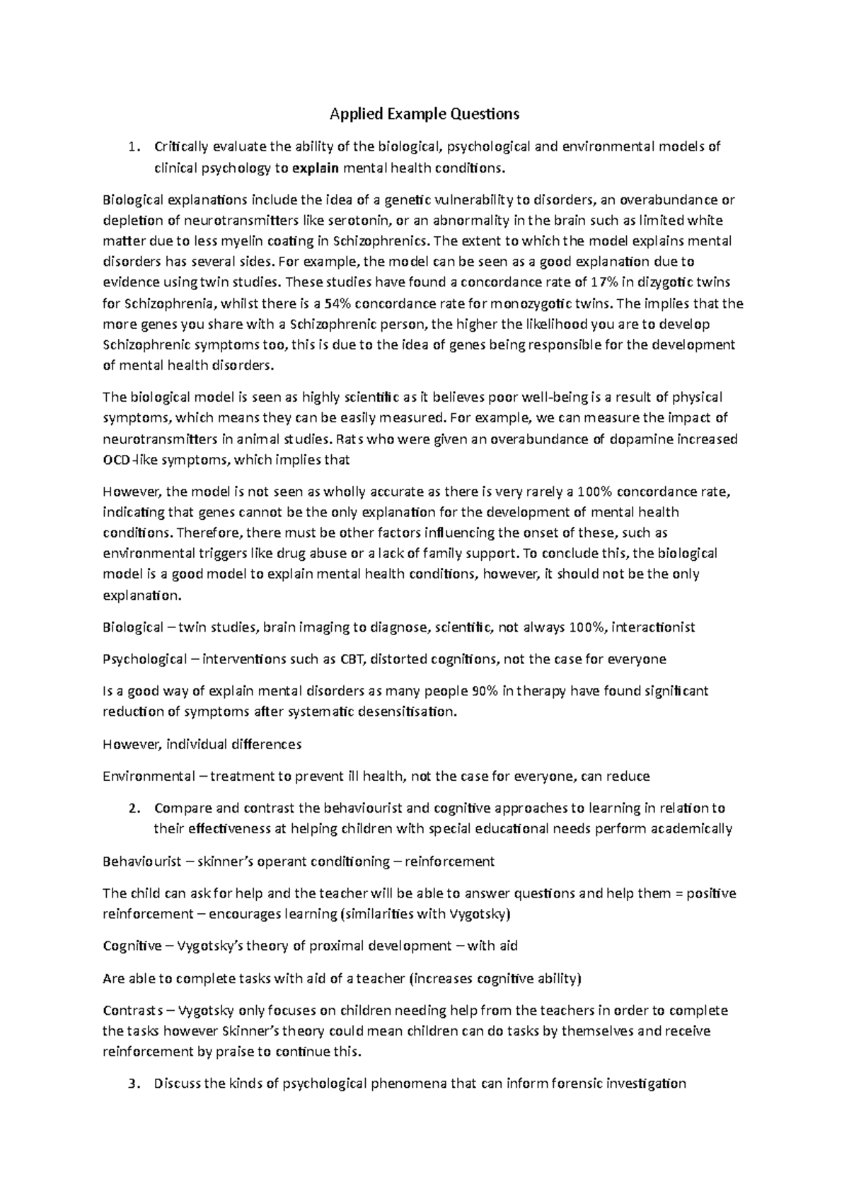 Applied Example Questions - Applied Example Questions Critically ...