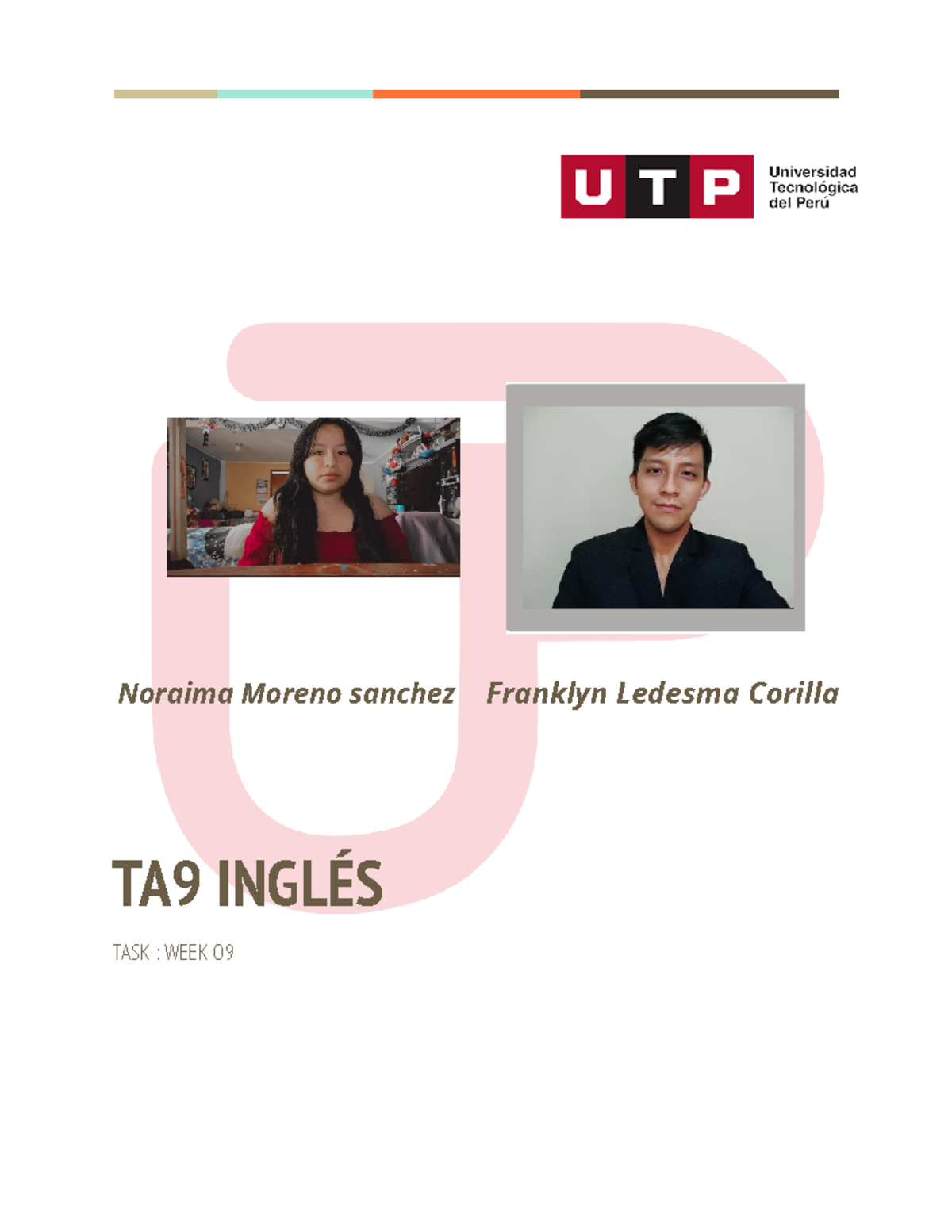 Ingles TA9 - T SIRVA - ingles, tarea - Noraima Moreno sanchez Franklyn ...