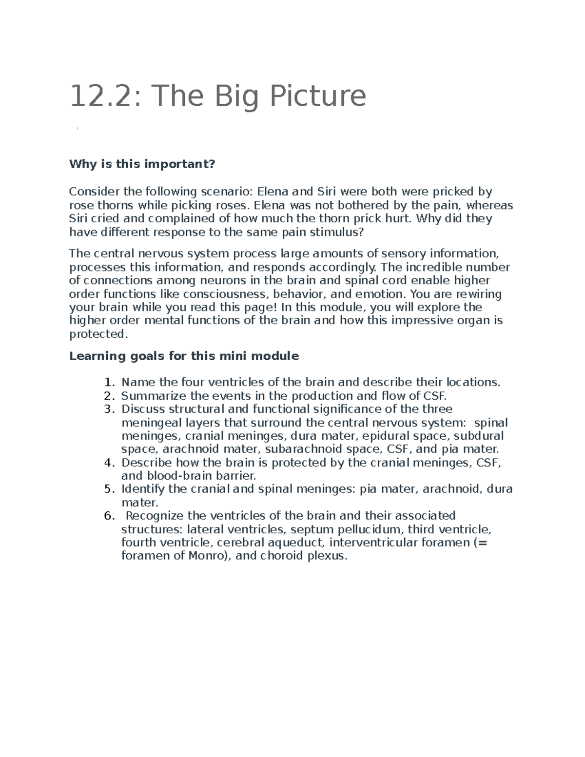 Wiley Chap 13Big Picture 2 - 12: The Big Picture Why is this important ...