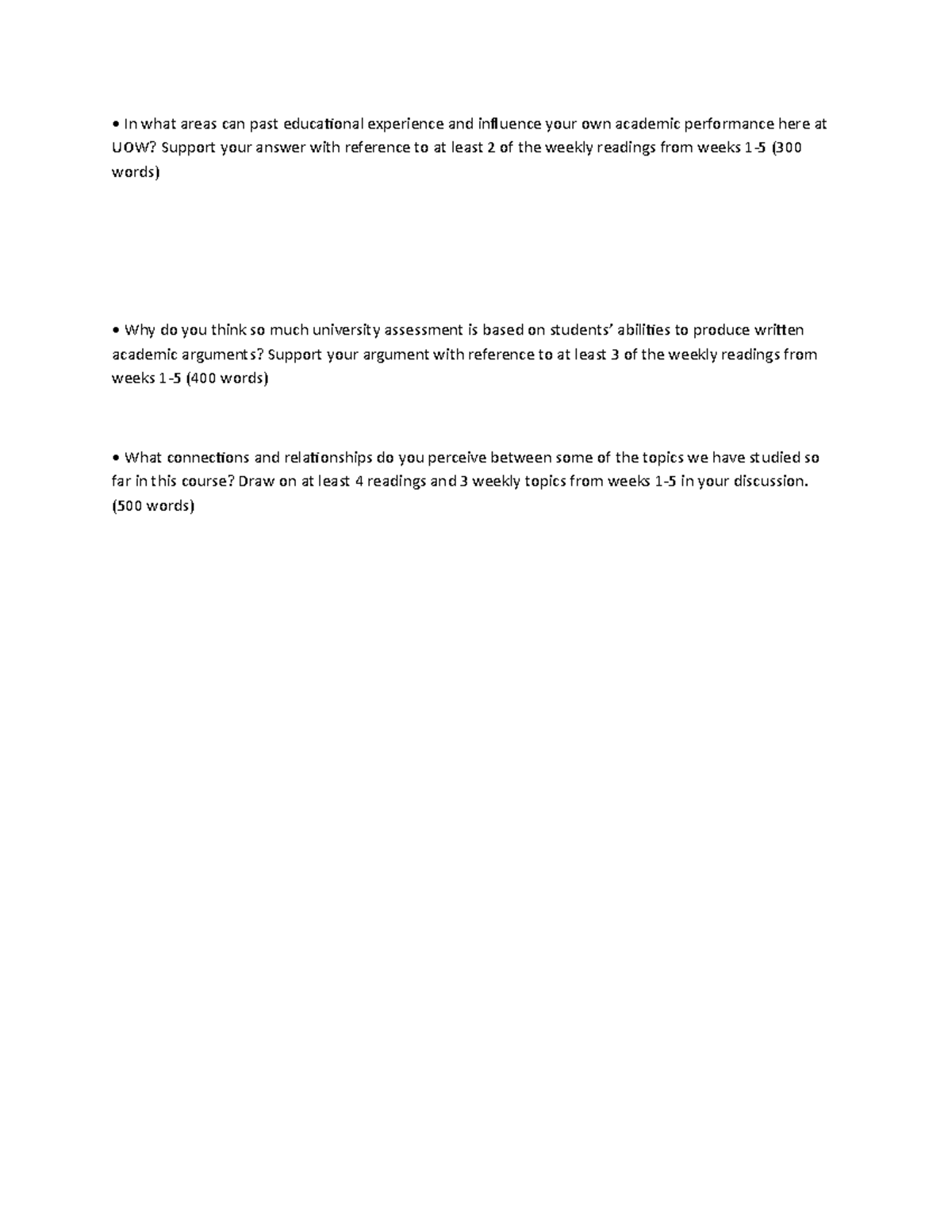 Assessment 1 Quiz In What Areas Can Past Educational Experience And assessment-1-quiz-in-what-areas-can-past-educational-experience-and