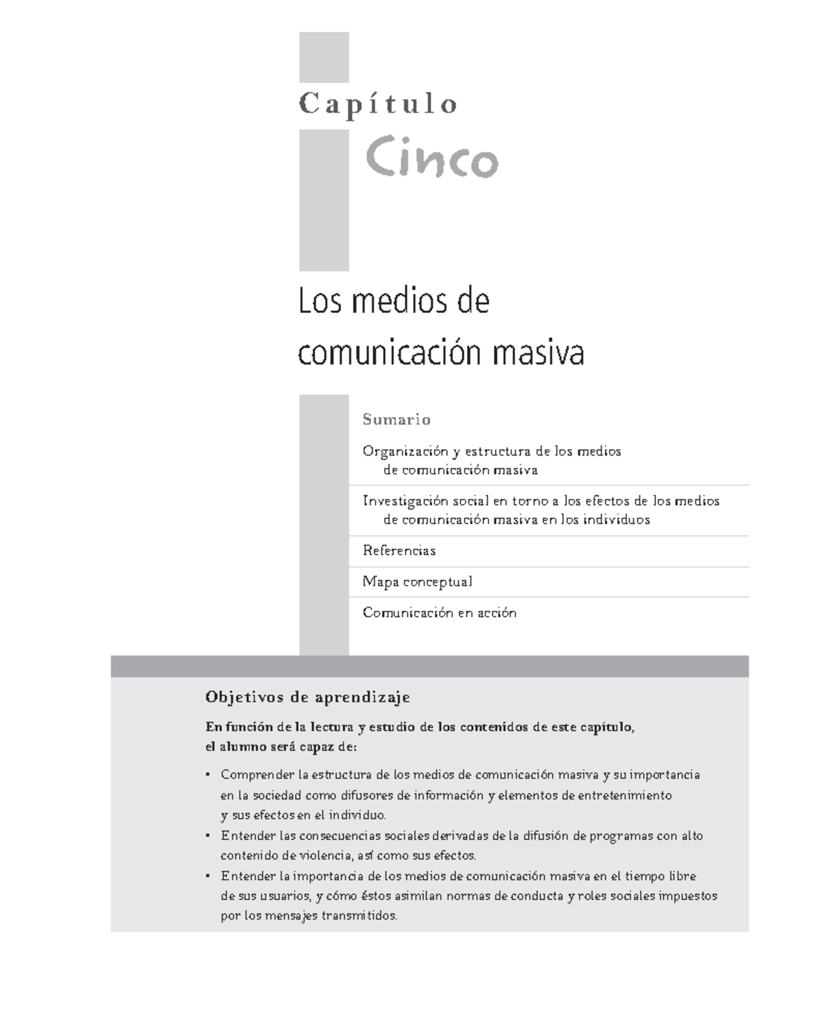 Cap. 5 Los medios comunicacion masiva del libro Comunicacion-humana-en-el-mundo-contemporaneo ...