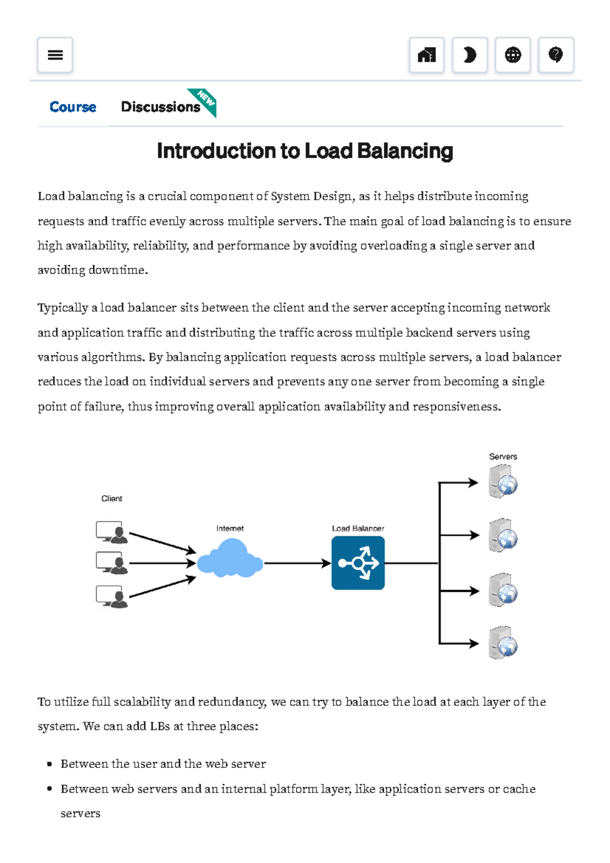 02 - asdasdad - Course Discussions NEW Introduction to Load Balancing ...