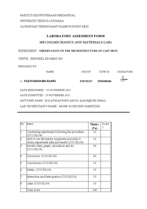 Experiment 7 - lab report dependent motion of several particles - EXPERIMENT 7 DEPENDENT MOTION ...