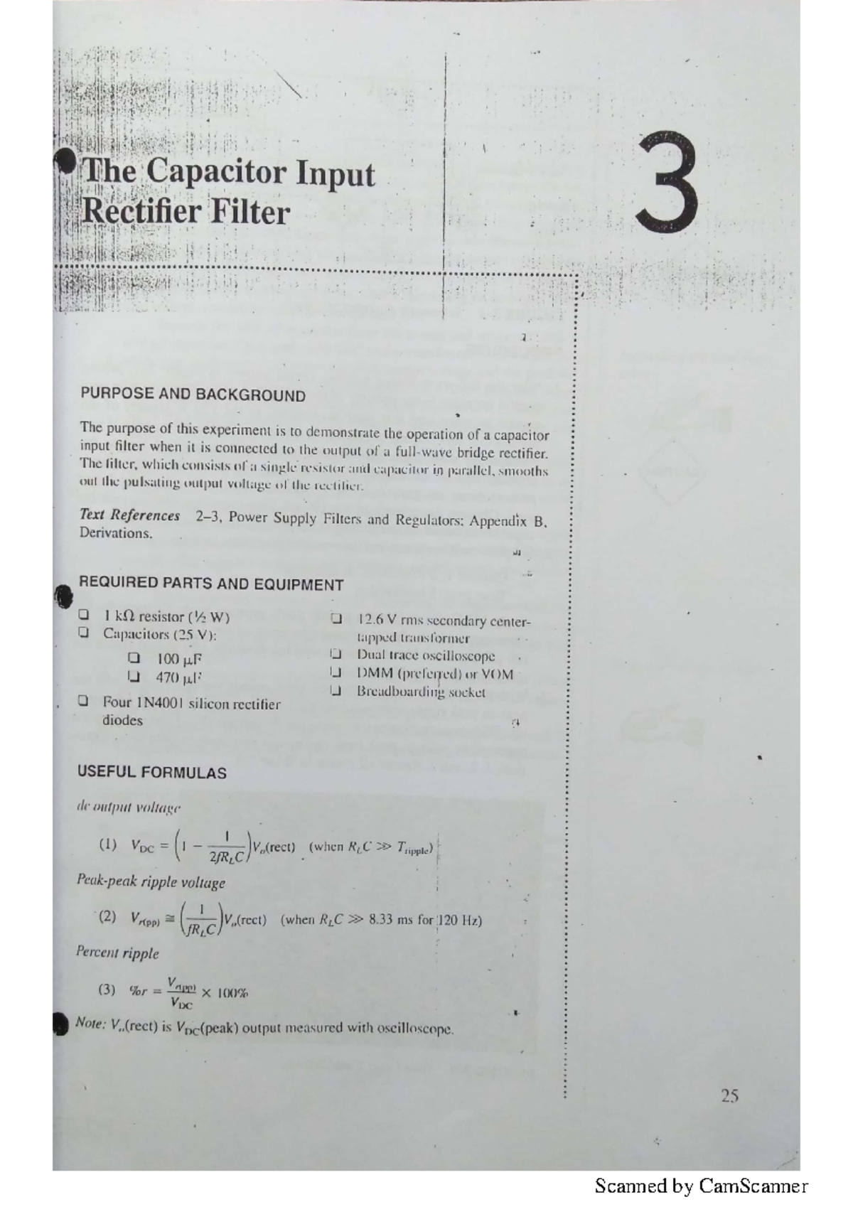 Electronics Lab 3 Manual - Signals and systems - NUST - Studocu