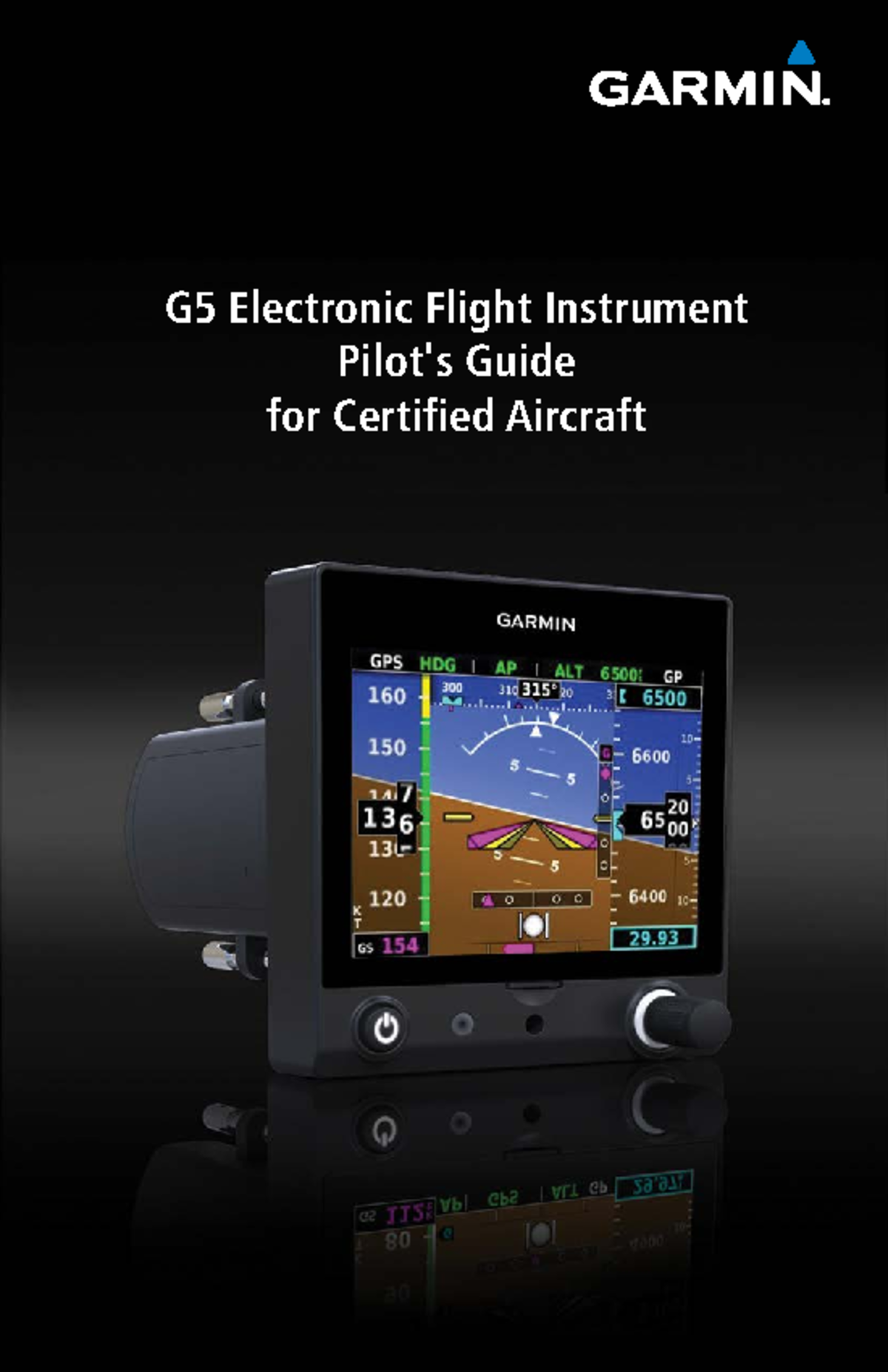G5 Electronic Flight Instrument Pilot's Guide for Certified Aircraft ...
