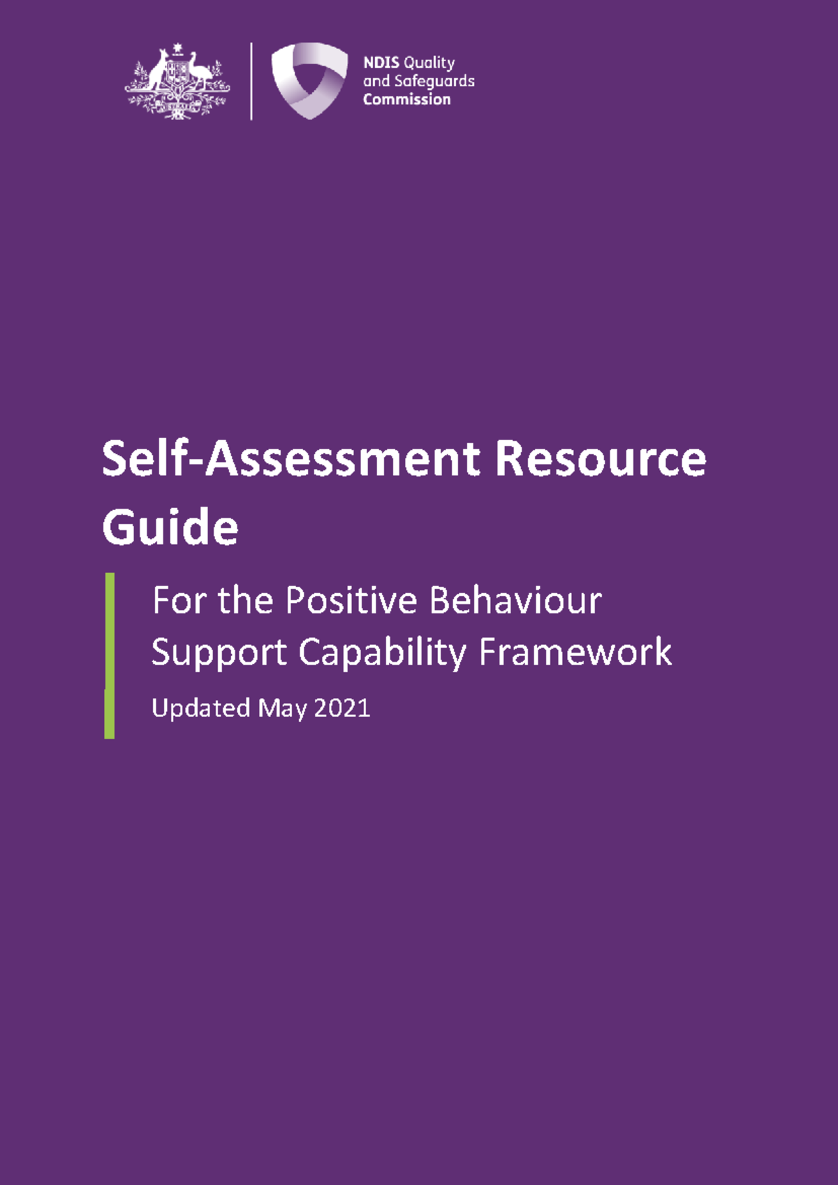 Self-assessment BSP - notes - Self-Assessment Resource Guide For the ...