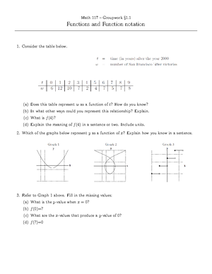 Questions 1.4 Math - Miriam Kabagorobya Pre Calc 117 - Math 117 ...