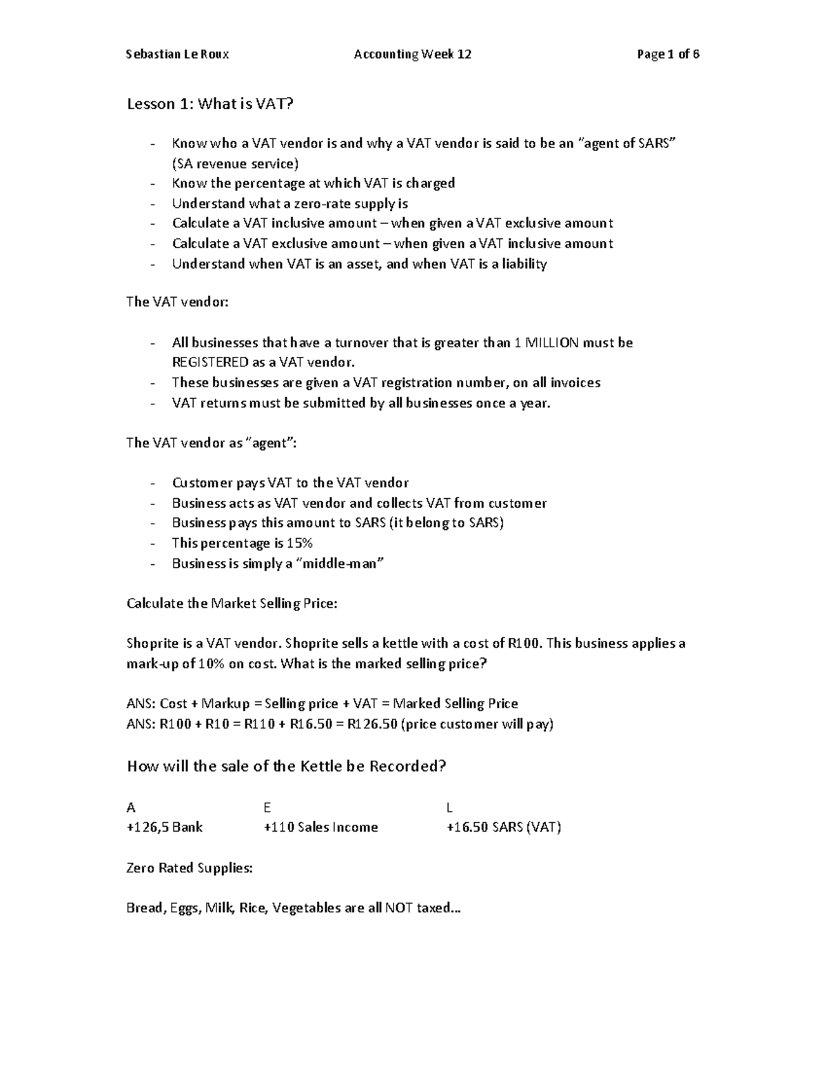 ACC week 12 - This is my summary of week 12 accounting. I hope you find ...