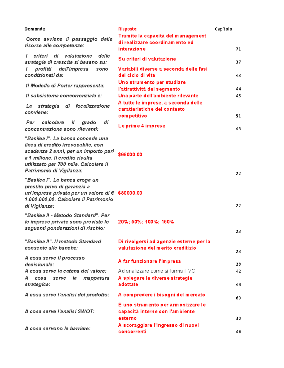 2021 - EGI-1 - esercitazione test autovalutazione - Domande Risposte ...