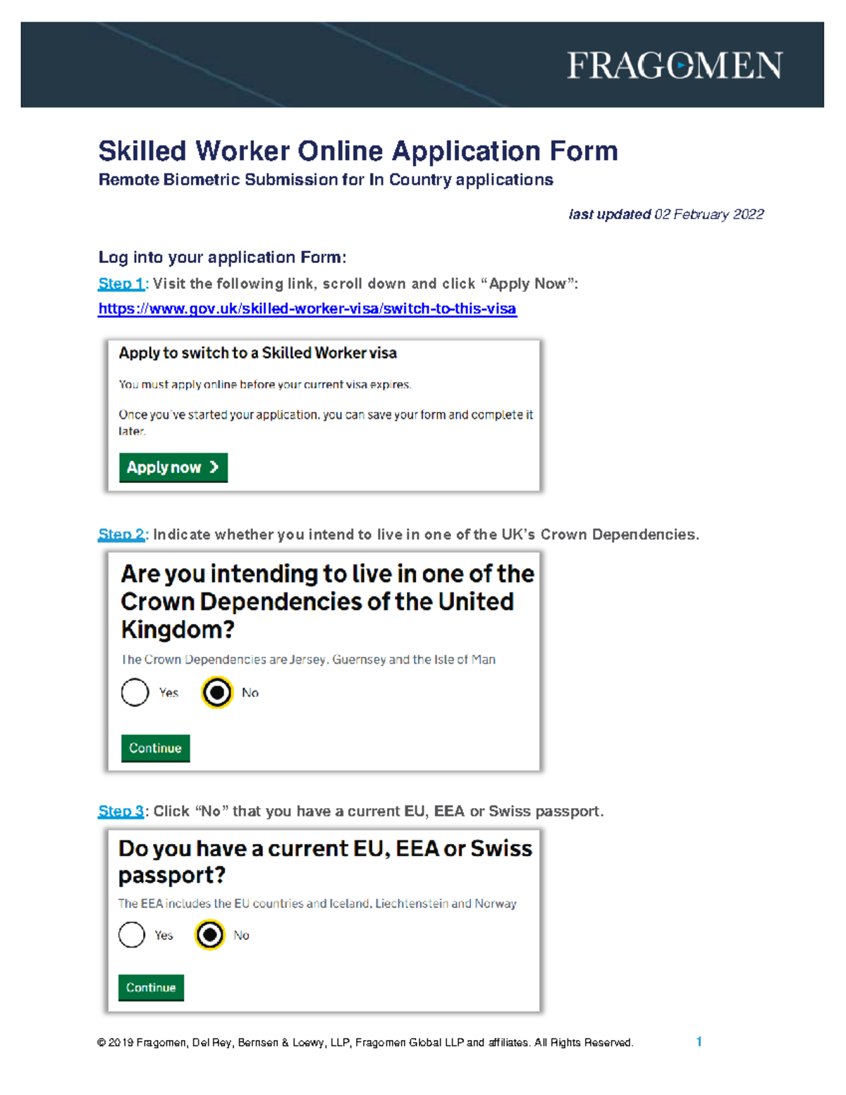 Instructions - Remote Biometric Submission (SW IC) - Skilled Worker ...