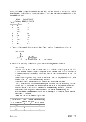 Exercises for Exam Solution - Exercises Linear and Mixed Integer ...