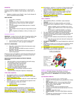 Anemia Cheat Sheet kc done - NUR150 - Studocu