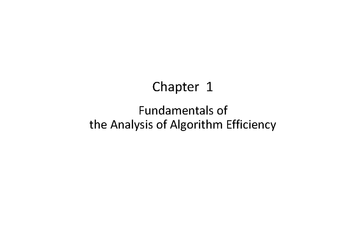 Ch 01 02 Fundamentals of Algorithm Analysis Axiomatic Semantics ...