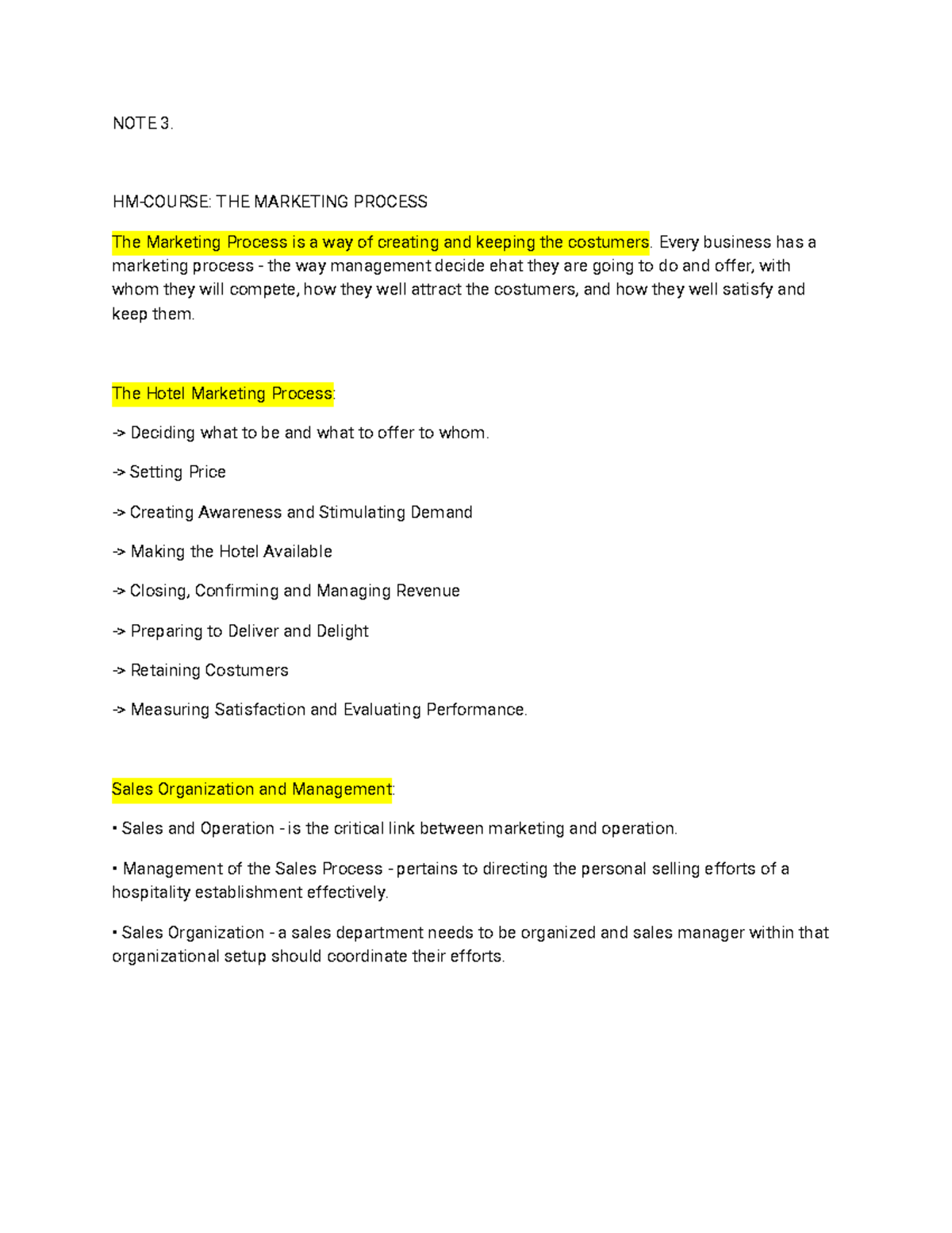 NOTE 3.-WPS Office - Mr. Felix Estorga - NOTE 3. HM-COURSE: THE ...