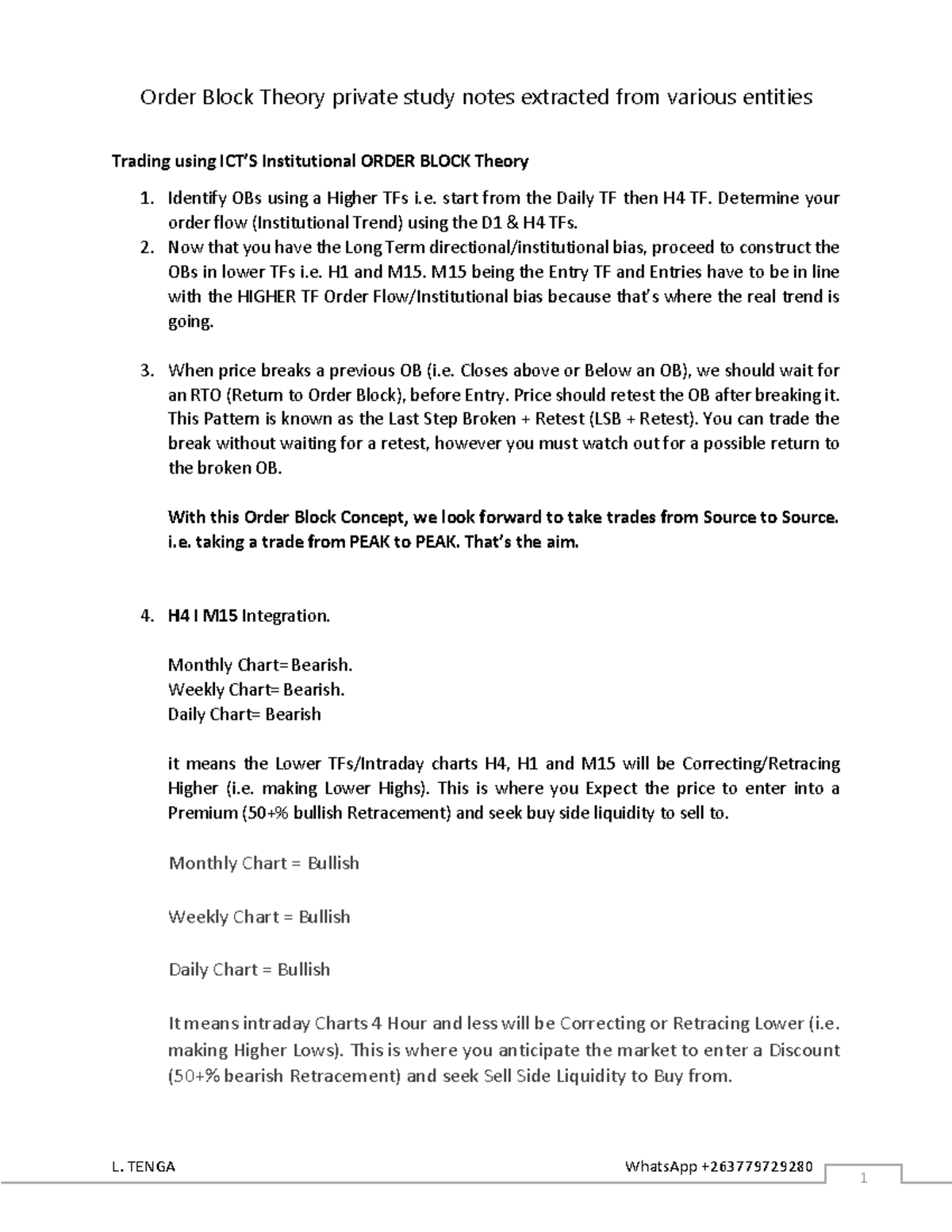 Institutional Trading - Trading using ICT’S Institutional ORDER BLOCK ...