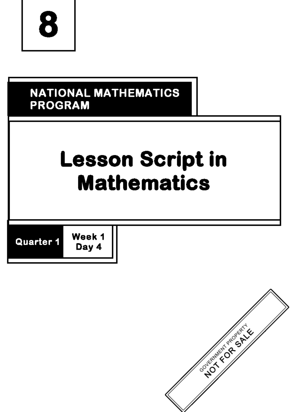 CO-2024-LS-G8-NMP Q1 W1 D4 - 8 Quarter 1 Week 1 Day 4 NATIONAL ...