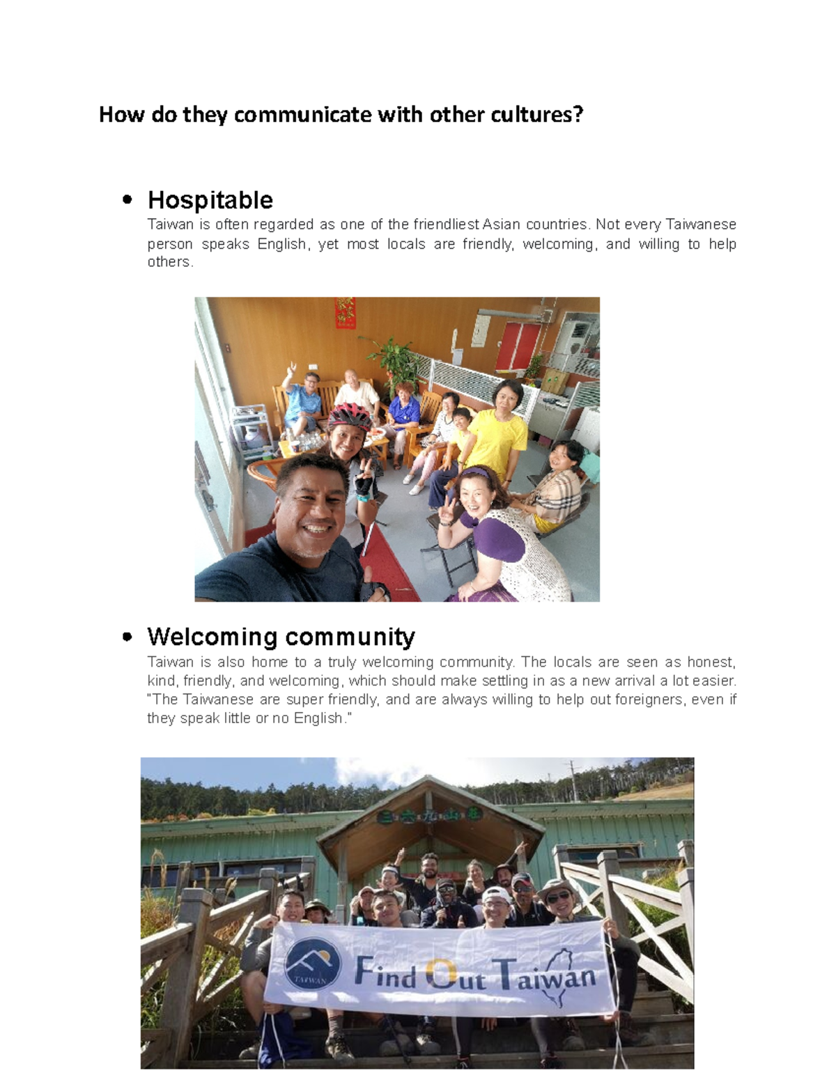 How they communicate with other culture - How do they communicate with ...