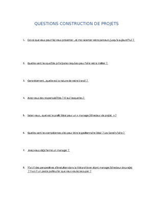 Dossier - TD2 CONSTRUCTION DE PROJETS Ressources humaines RESSOURCES ...