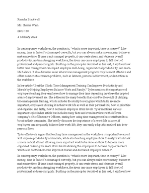 ENG 130 Module Five Analysis of a Written Work for a First Audience APA ...