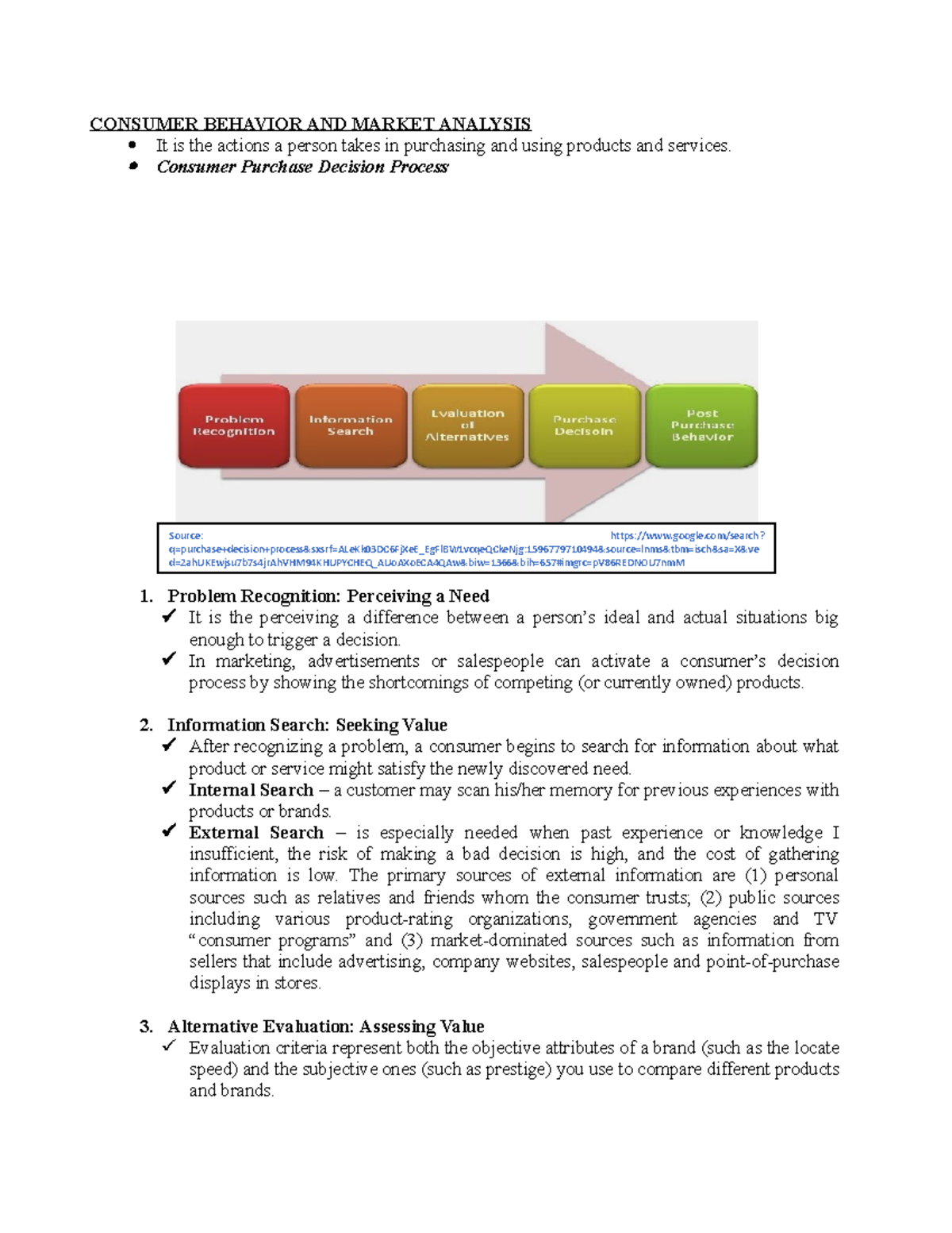 SBA-Note-4 - BS ACCOUNTANCY - CONSUMER BEHAVIOR AND MARKET ANALYSIS It ...