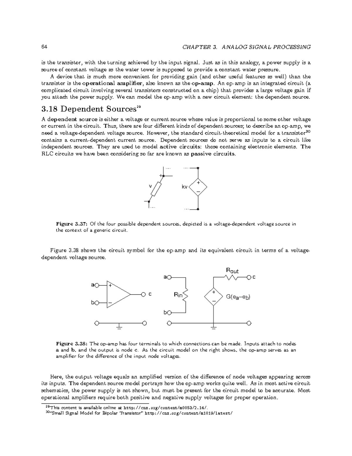 Electrical Engineering-10 - 64 CHAPTER 3. ANALOG SIGNAL PROCESSING is ...