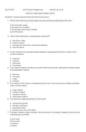 TLE Notes - TLE NOTES Criteria- standards Conditions- external factors ...
