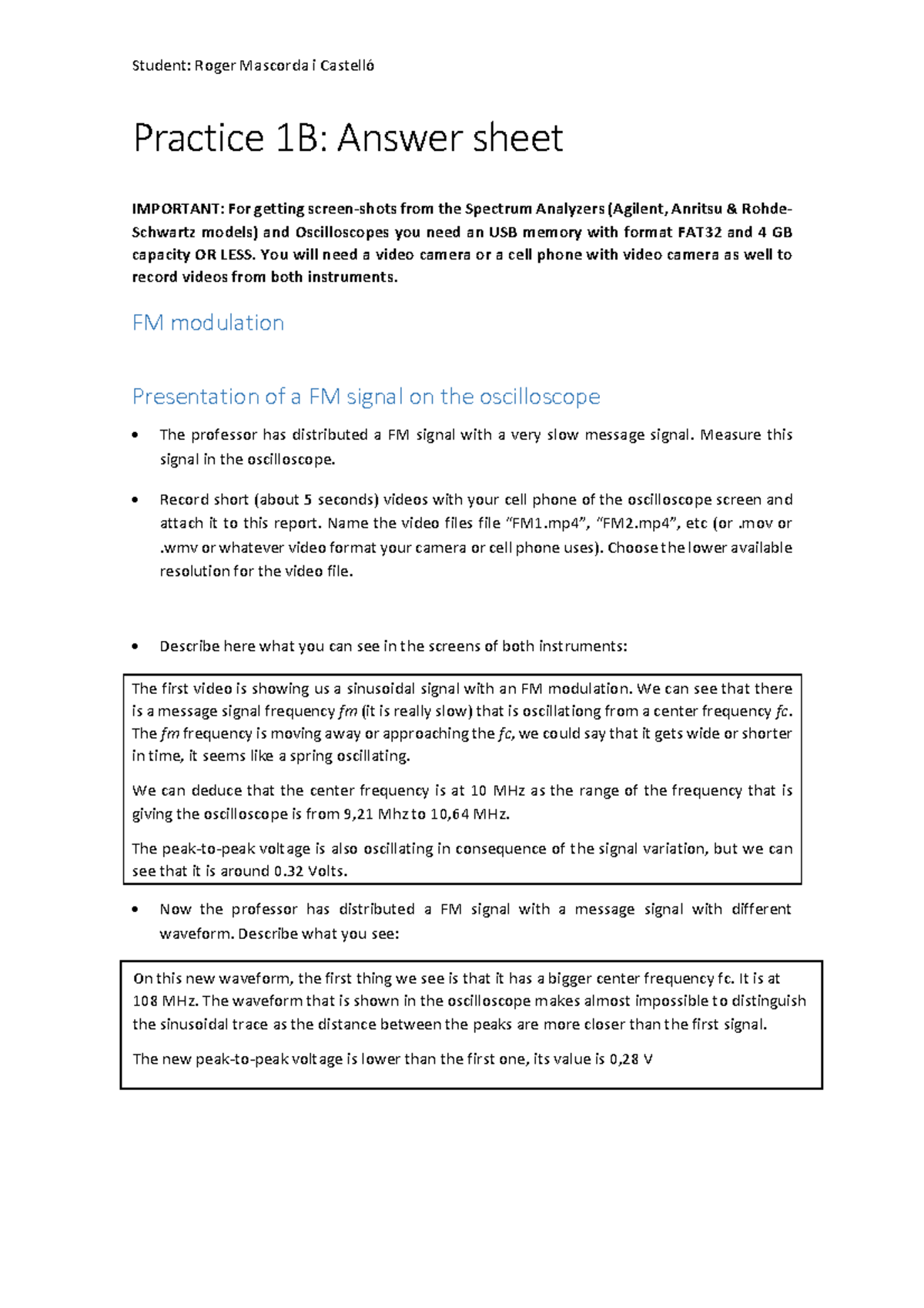 Practice 1B answer sheet QP21 - Practice 1B: Answer sheet IMPORTANT ...