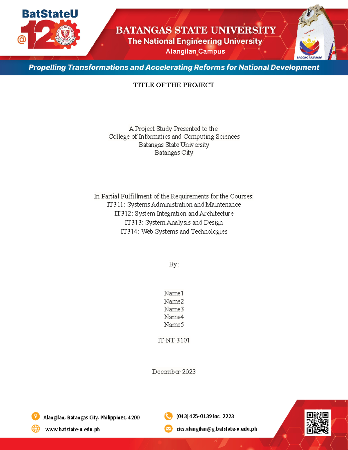 Final-Project-Documentation - TITLE OF THE PROJECT A Project Study ...