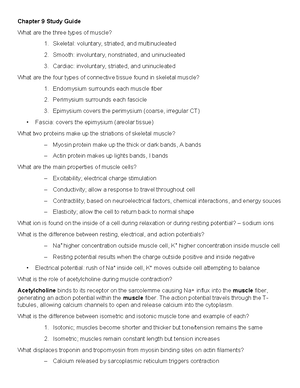 Chapter 8 Study Guide - Skeletal system notes - Chapter 8 Study Guide ...