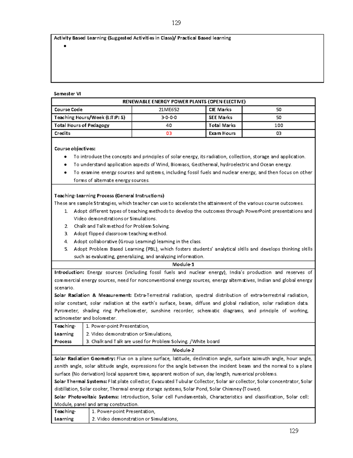 Me - none - Activity Based Learning (Suggested Activities in Class ...