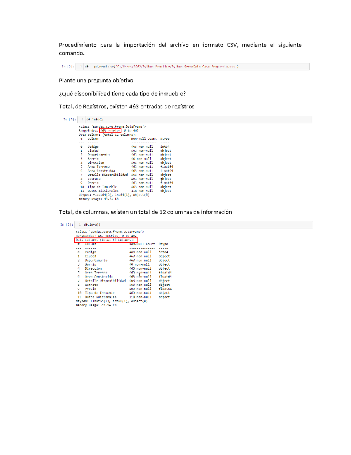 AA3 EV02 Informe en el que se identifiqu - Procedimiento para la importación del archivo en ...