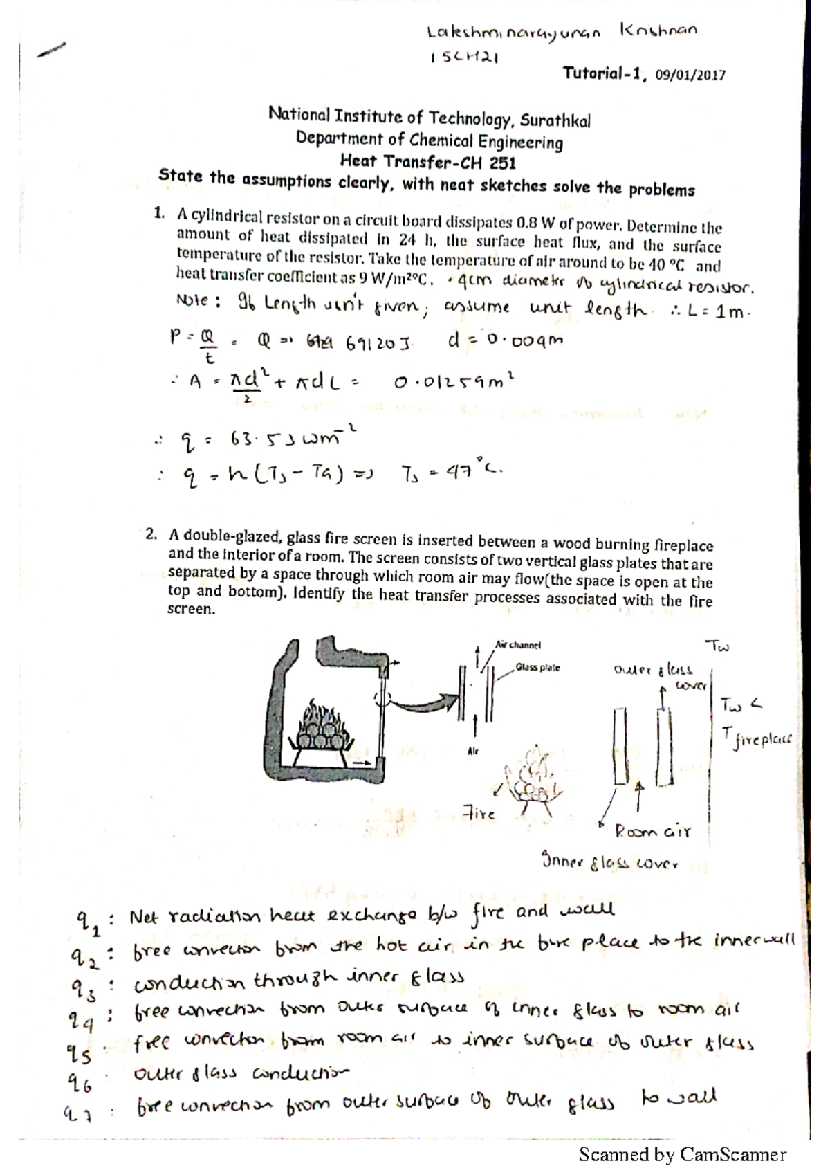 Heat Transfer Papers - Chemistry - Studocu