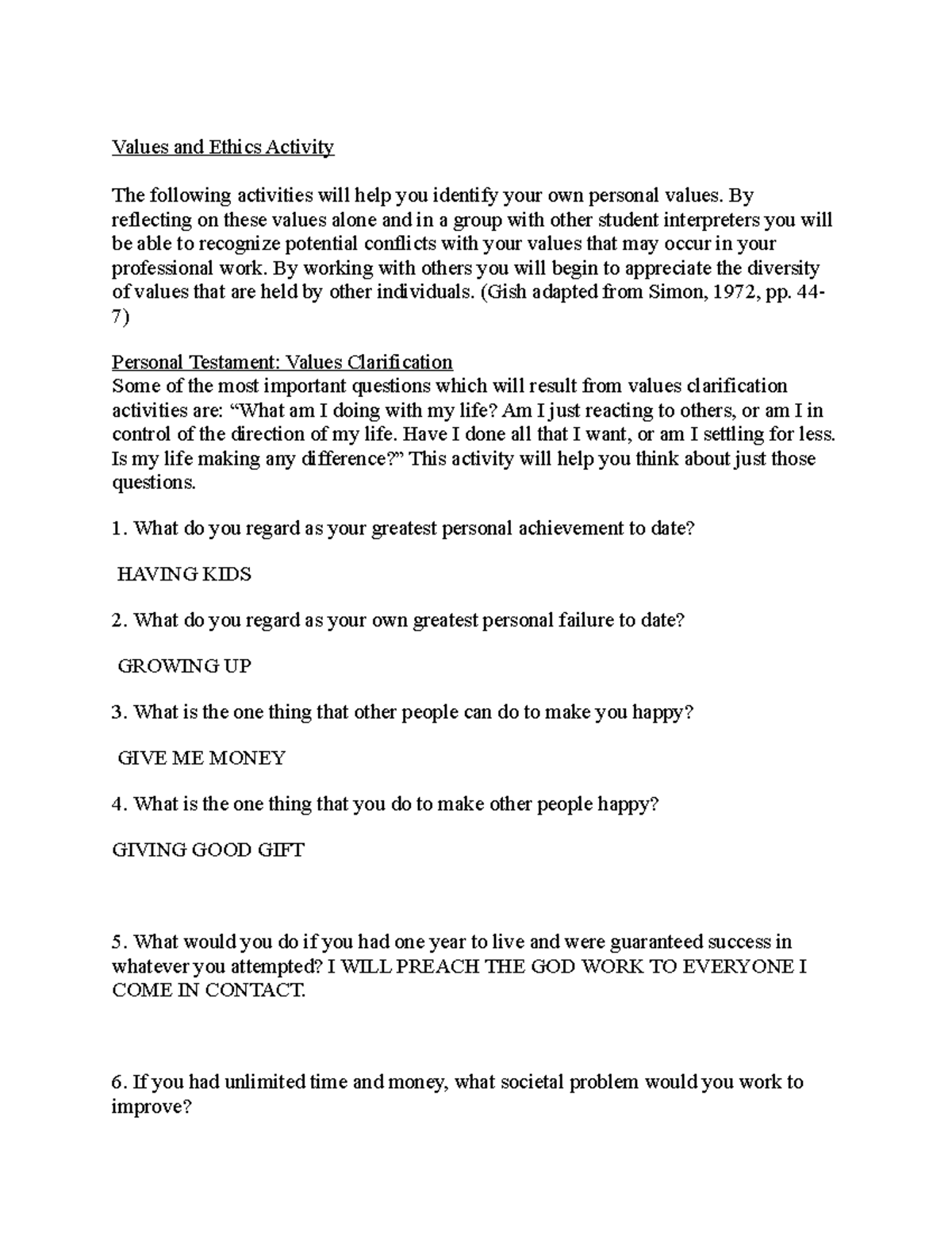 Values And Ethics Activity By Reflecting On These Values Alone And In values-and-ethics-activity-by-reflecting-on-these-values-alone-and-in
