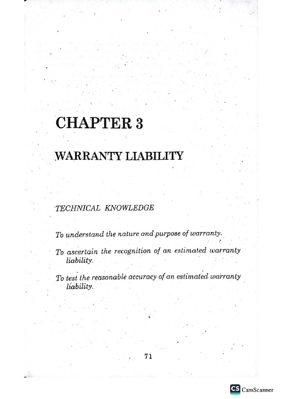IA2-C3 - Lectures - BS accountancy - Studocu