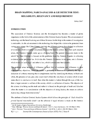 Restoration of obliterated marks - Restoration of obliterated marks ...