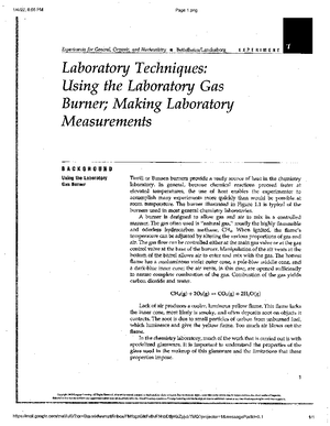 Lab+11 - Organic Chem II - Principles of Chemistry Lab 11: Organic ...
