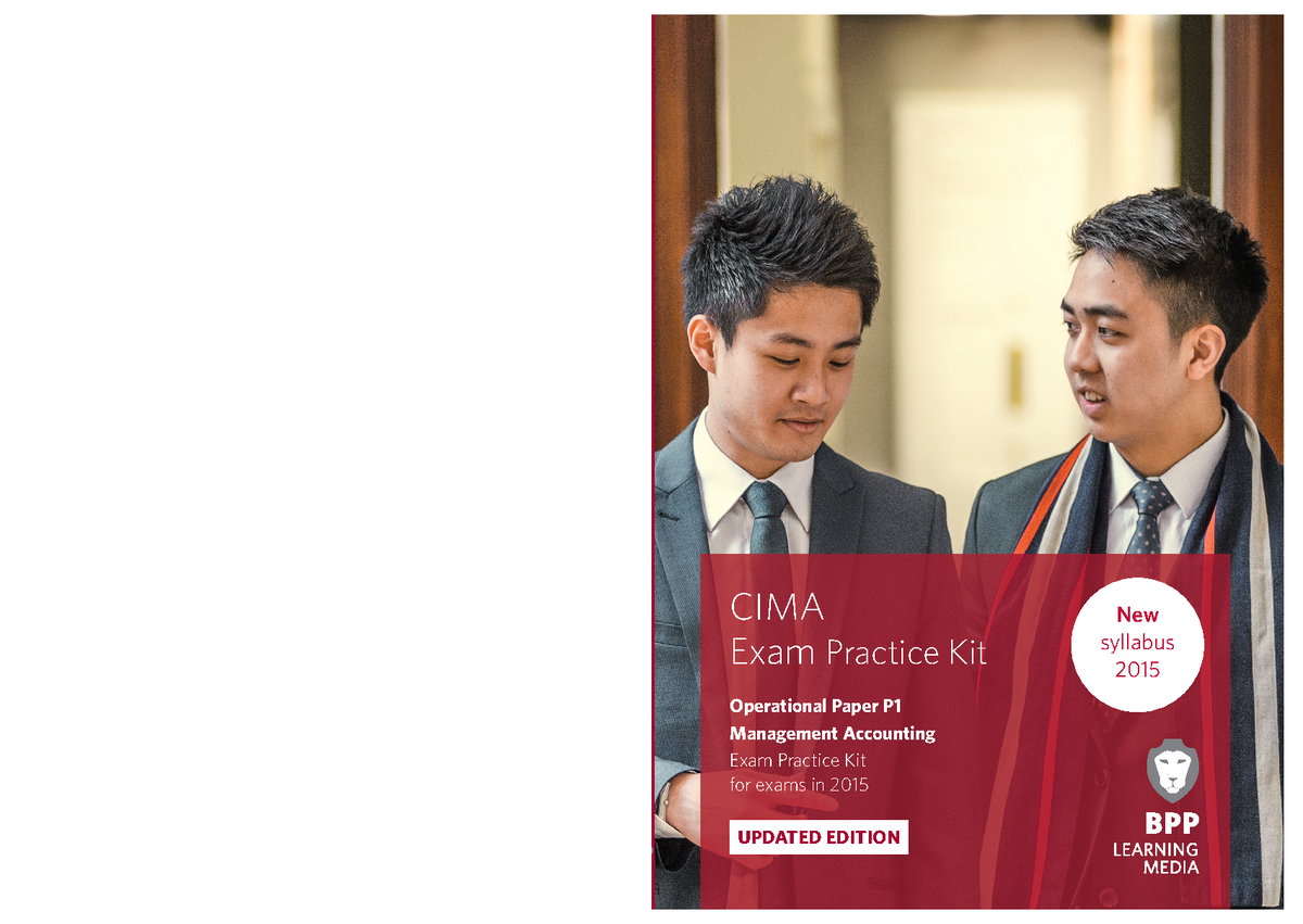 6. CIMA P1 - Practice Kit (BPP) - UPDATED EDITION Operational Paper P ...