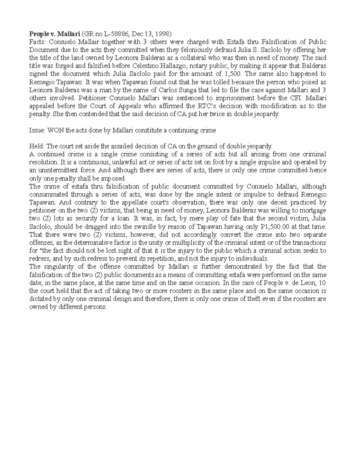 340081674 People v Mallari GR No L 58886 Dec 13 - People v. Mallari (GR ...