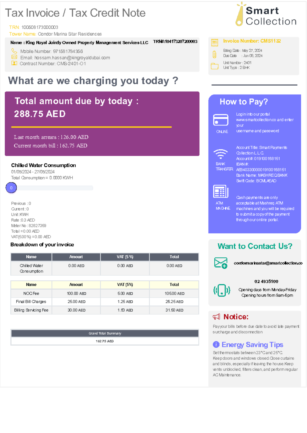 Invoice - dfsdfdf - TRN#: Tax Invoice / Tax Credit Note TRN ...