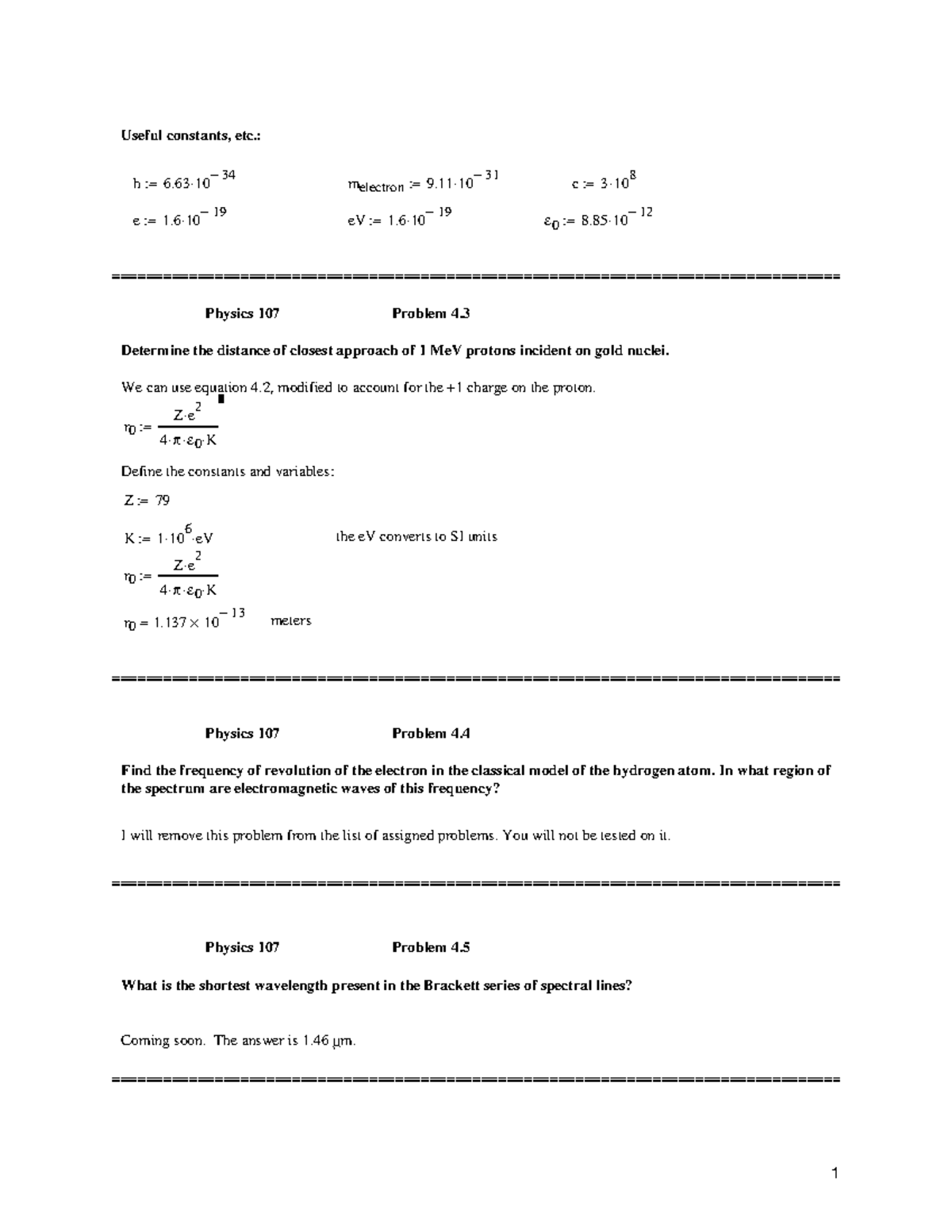 moderphysics beiser 6th editon solution - - Studocu