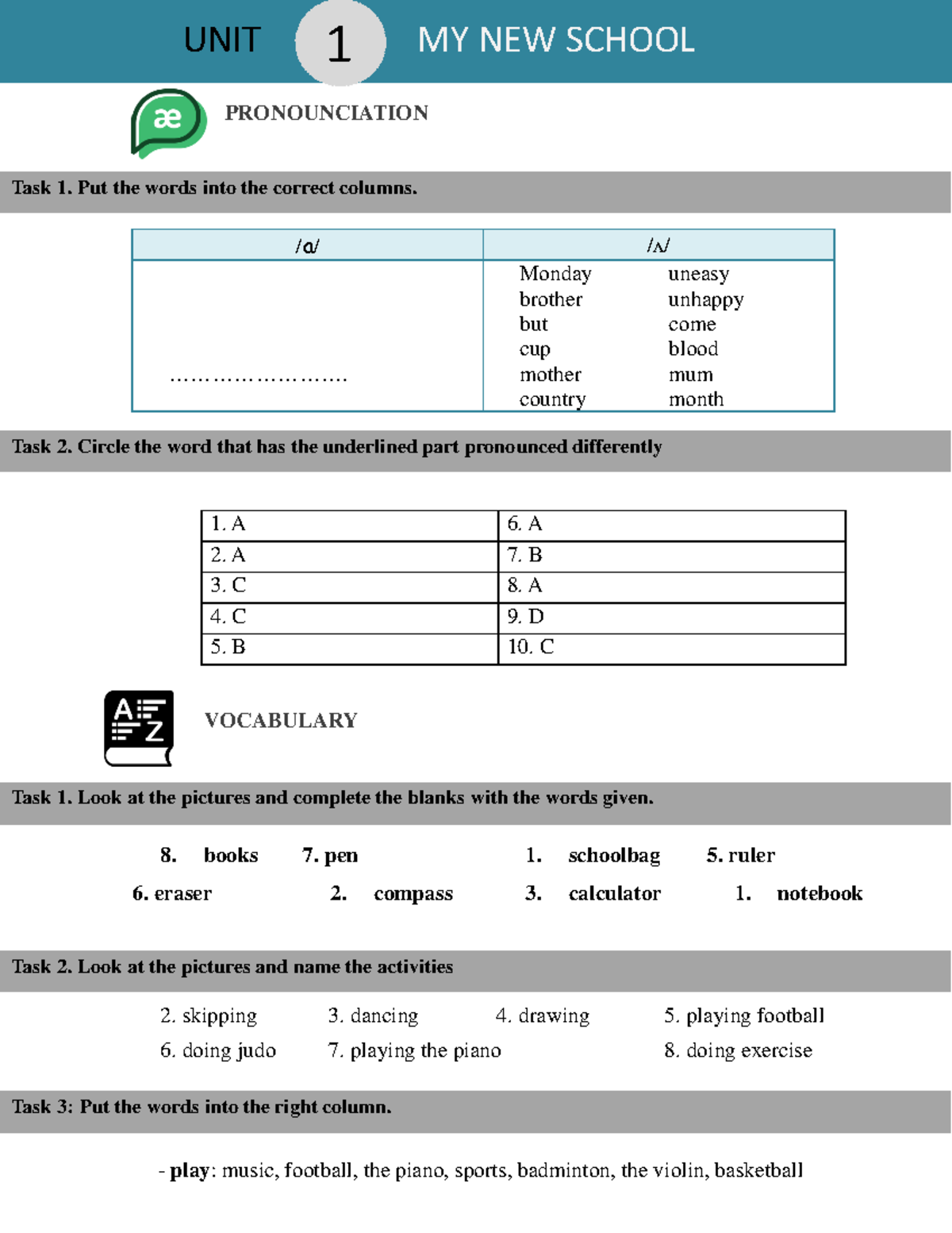 Grade 6- TERM 1 - KEY - sjcanjdjcnlsdncasnc - English linguistic - Studocu