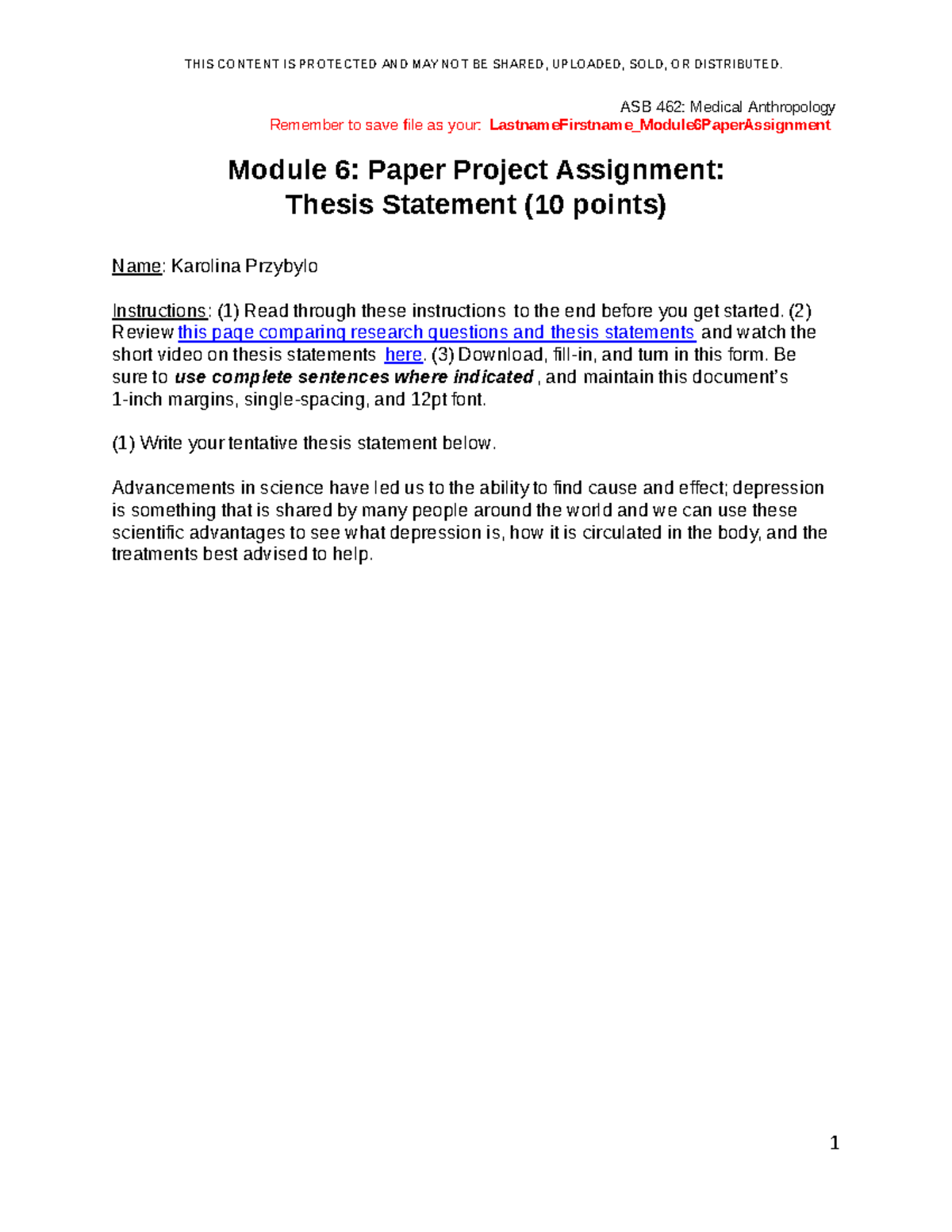 ASB462 Module 6Paper Project Assignment Answer Sheet (1) - Google Docs ...
