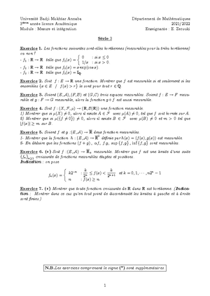 Examen algorithmique - none - Institut National des Statistiques et Année universitaire ...